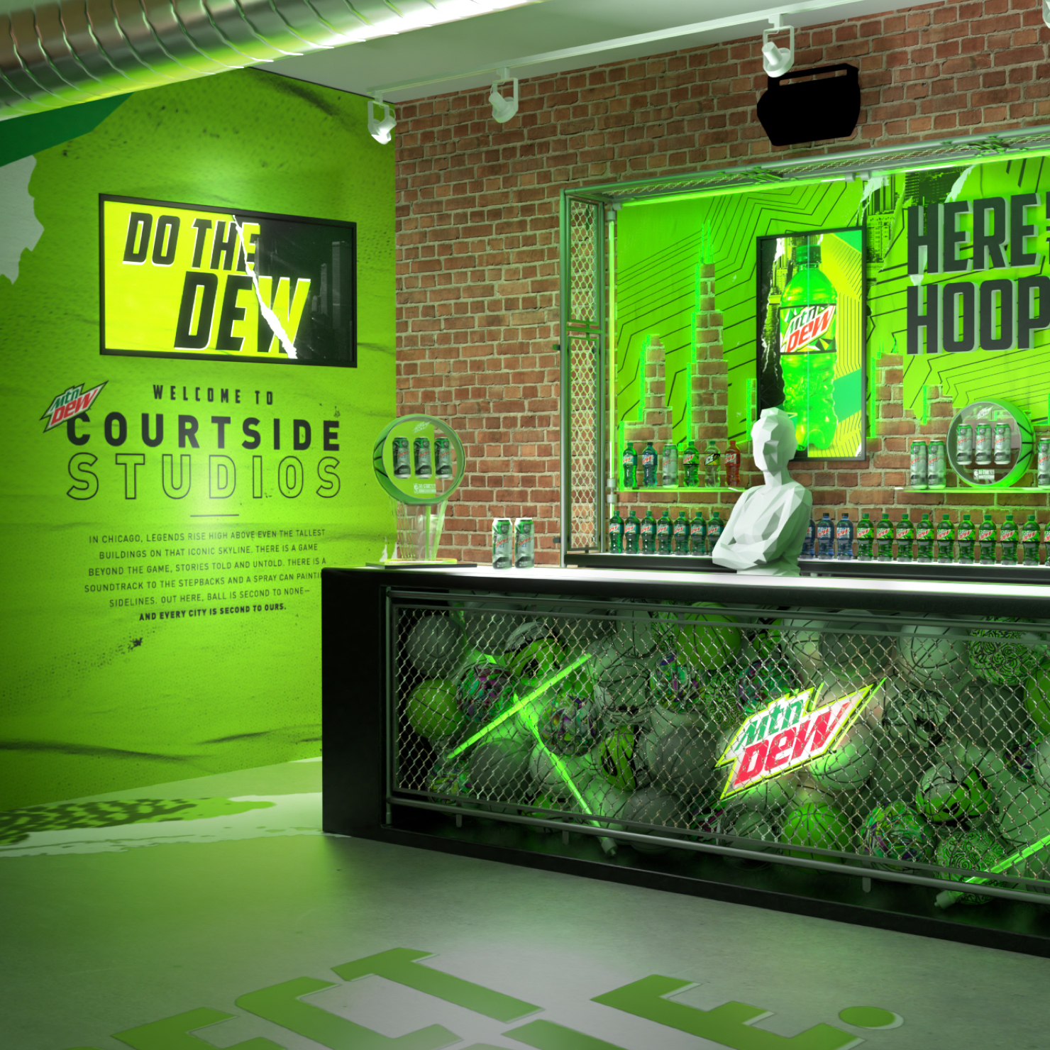 MTN DEW NBA All Star Weekend | PepsiCo Design