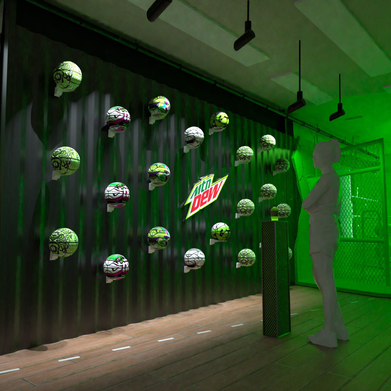 MTN DEW NBA All Star Weekend | PepsiCo Design