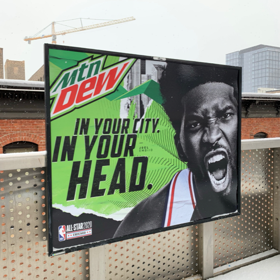 MTN DEW NBA All Star Weekend | PepsiCo Design